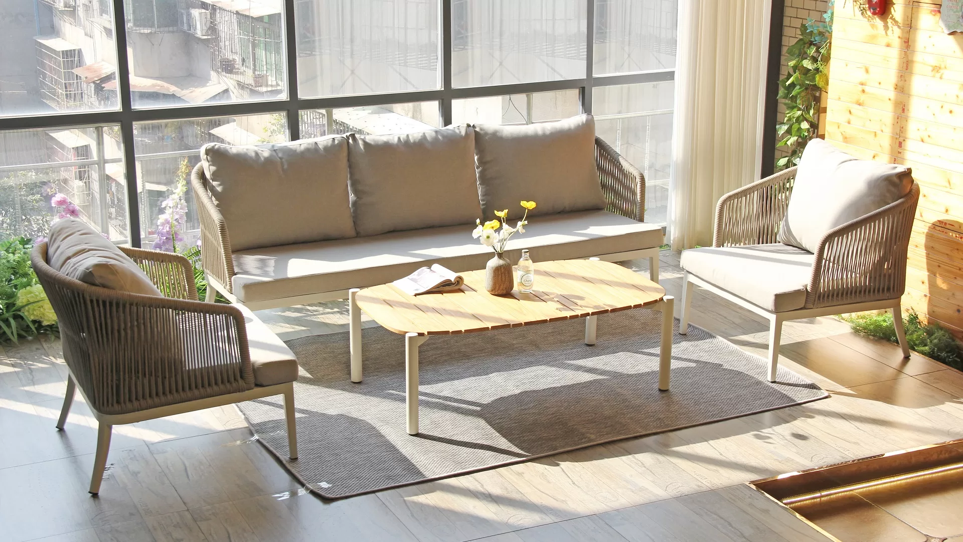 Woven Rope Patio Furniture Set: Perfect for Every Occasion - CDG Furniture