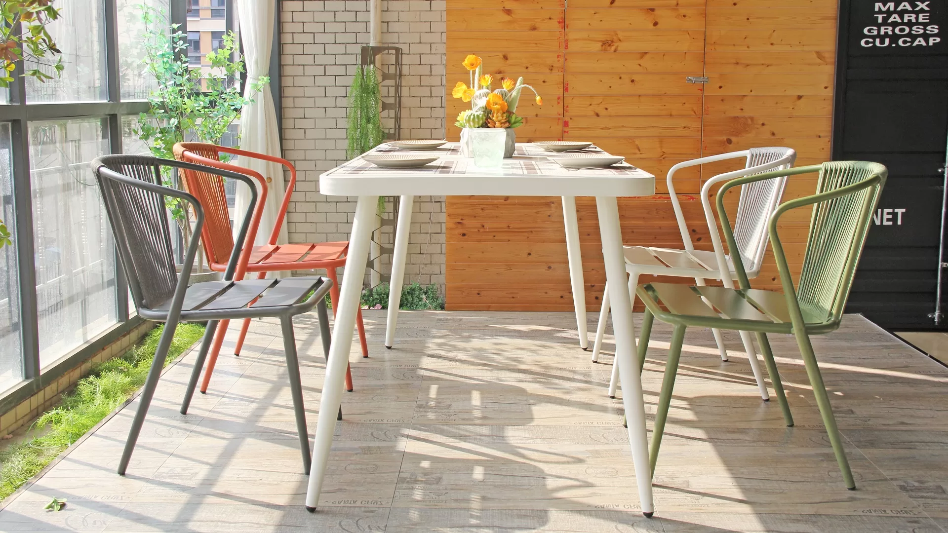 Outdoor Waterproof Table And Chair Set: Design Function And Market ...